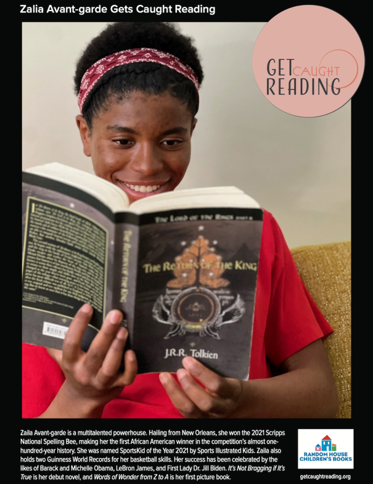 Get Caught Reading – Sponsored by Every Child a Reader